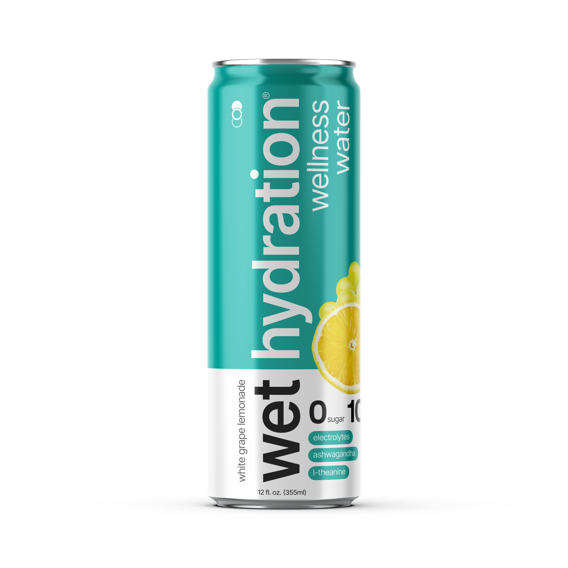 electrolyte Water: white grape lemonade 12 Pack - Wet Hydration